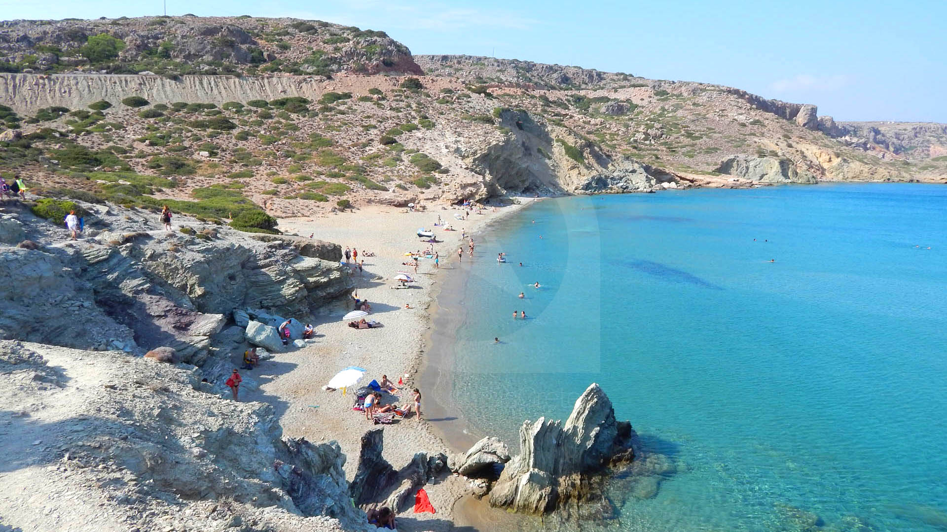Itanos - Erimoupolis beach - thisiscrete . travel guide of Crete