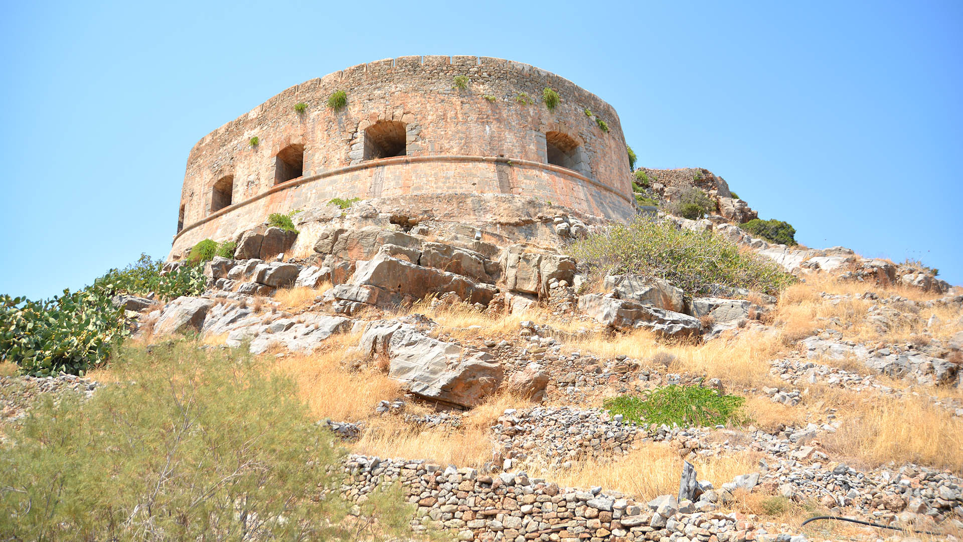 Spinalonga Fortress - thisiscrete . travel guide of Crete
