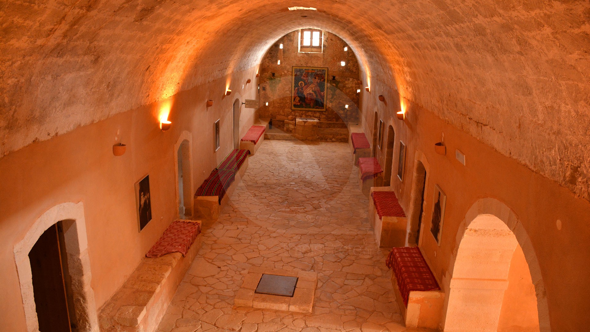 Exhibit space Arkadi Monastery - thisiscrete . travel guide of Crete