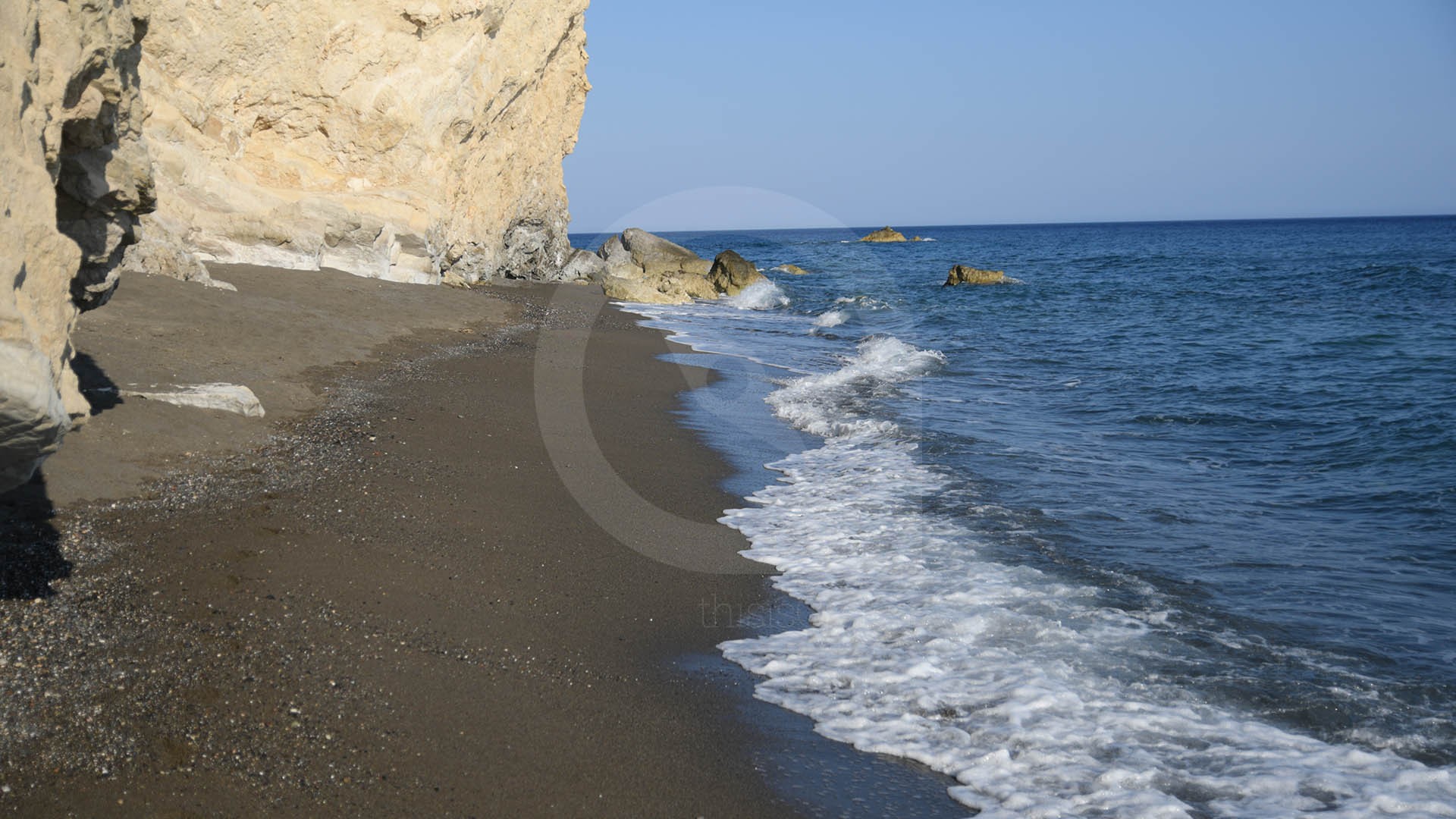 Peristeras beach - thisiscrete . travel guide of Crete