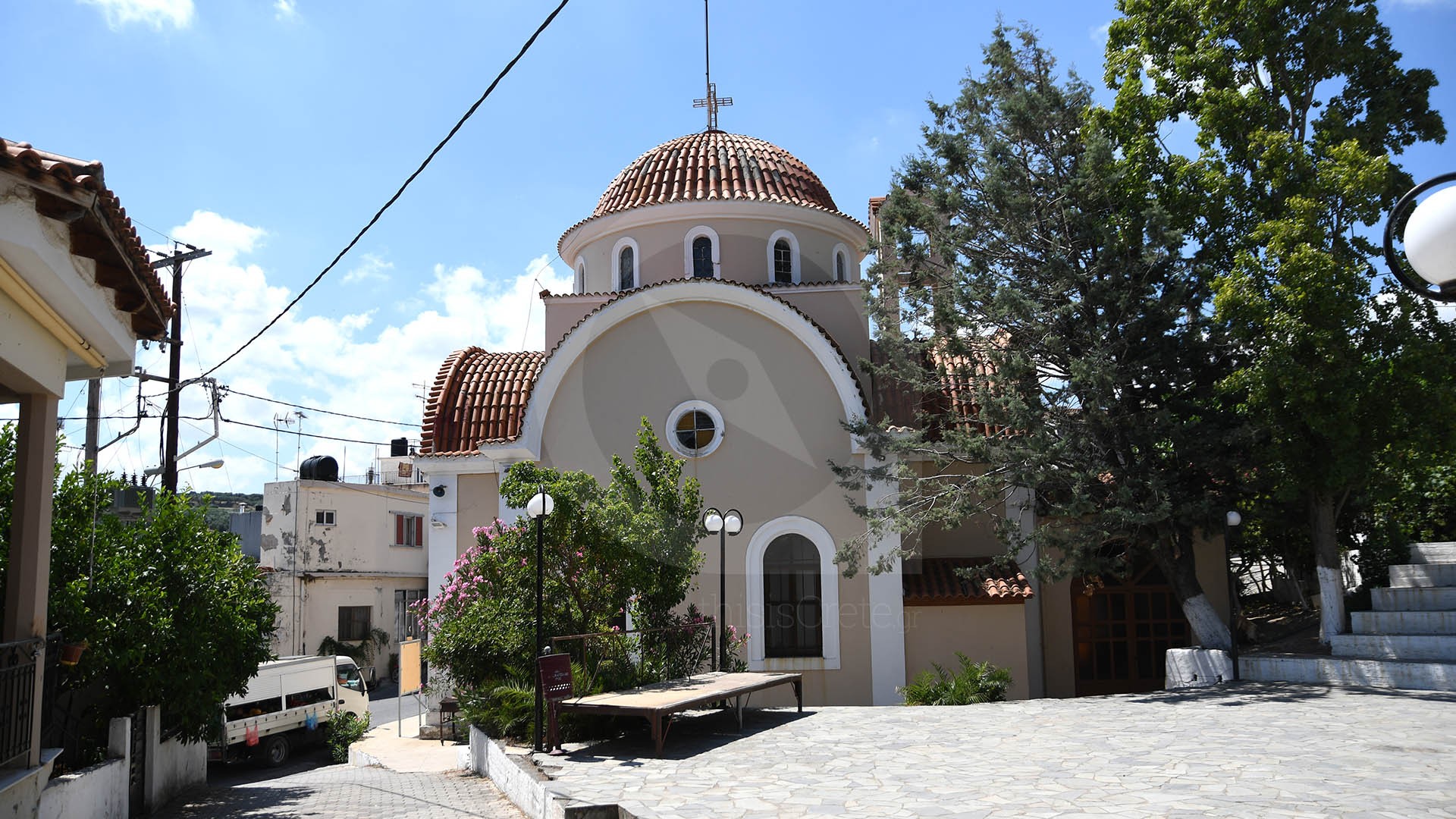 Panagia Evangelistria church Kalloni - thisiscrete . travel guide of Crete