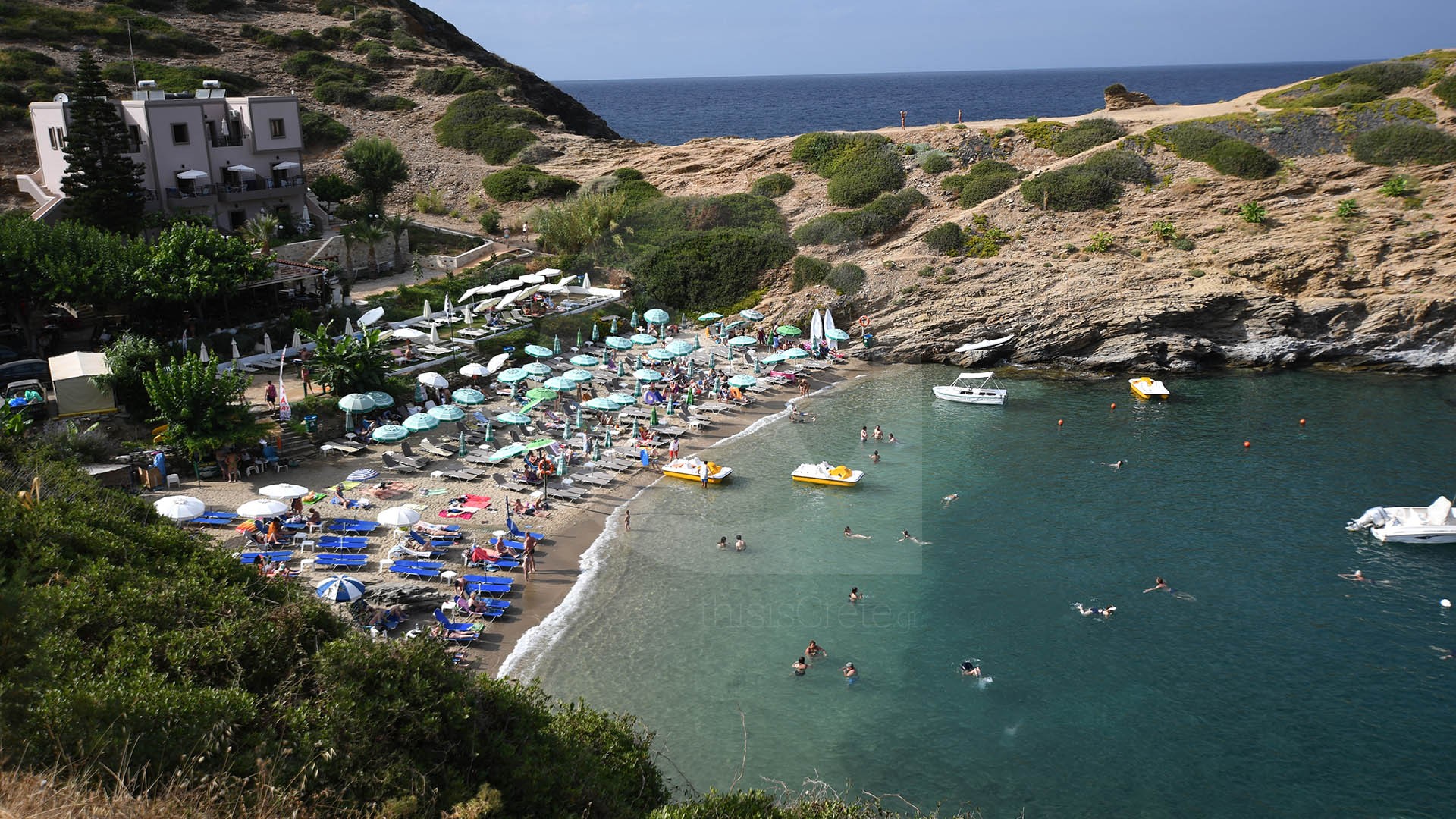 Karavostasi beach - thisiscrete . travel guide of Crete